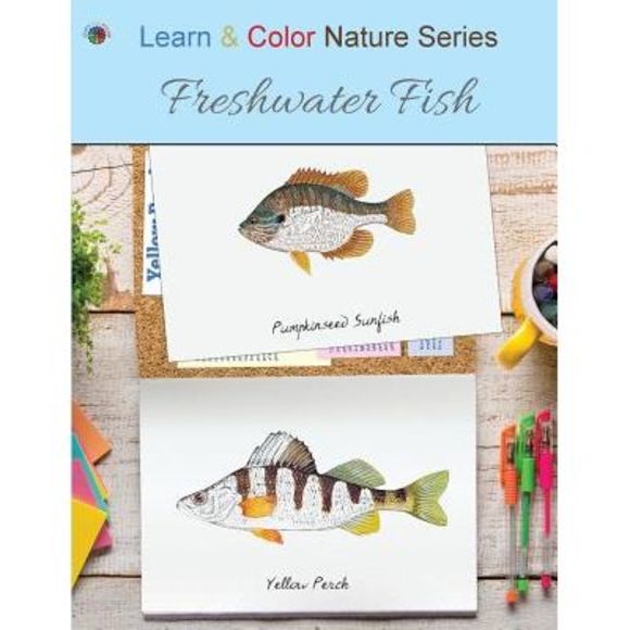 Learn &. Color Books | Other | Freshwater Fish Learn Color Books | Poshmark
